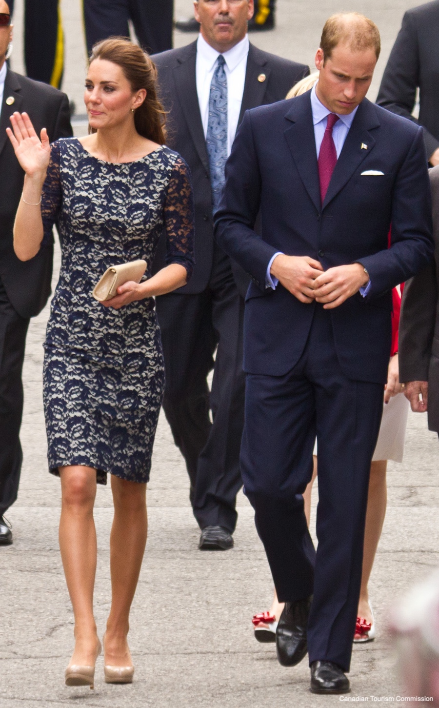Kate Middleton's outfit in Ottawa, Canada during the 2011 Royal Tour