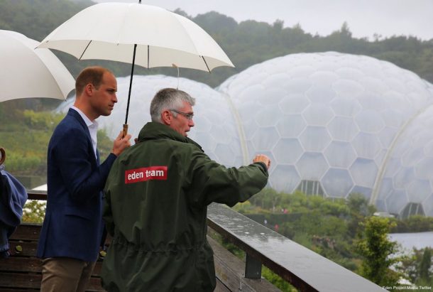 Kate wears GAP trousers for last minute Eden Project visit & Isles of ...