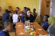 Kate Middleton visits Wick Court Farms for City Children