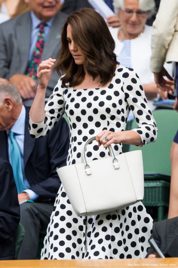 Kate Middleton Victoria Beckham Quincy bag