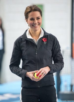 Kate Middleton Embraces Sporty Chic for Her Visit to the Lawn Tennis ...
