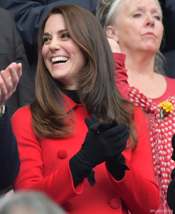 Kate Middleton's Cornelia James Clementine Gloves, Brown Fur Trim