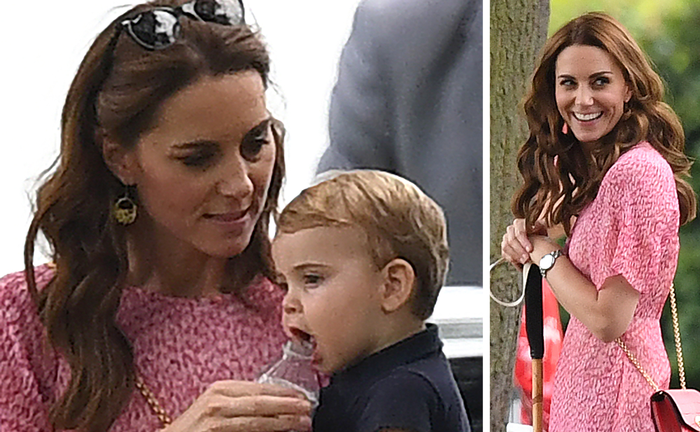 Kate Middleton wears pink L.K. Bennett dress to 2019 charity polo match