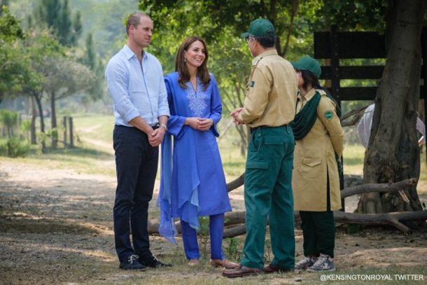 Kate Middleton wears Maheen Khan outfit for day two of Pakistan tour