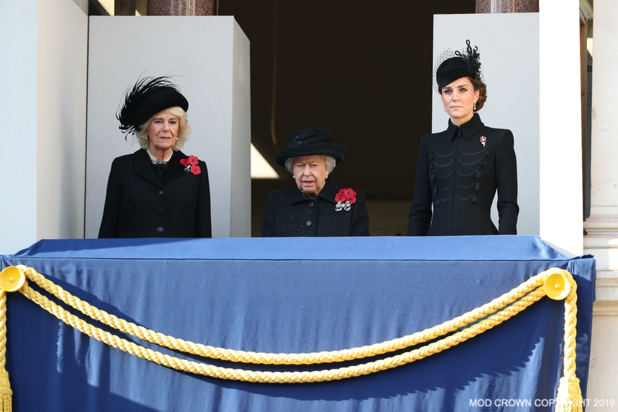 Kate Middleton's outfit at the National Service of Remembrance 2019