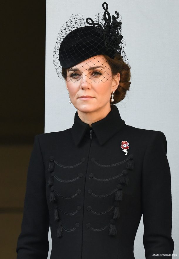 Kate Middleton's outfit at the National Service of Remembrance 2019