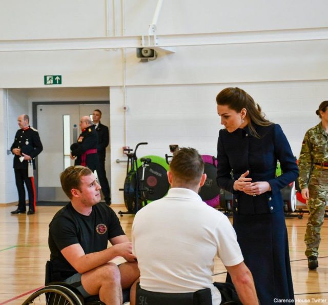 Kate Middleton in Alexander McQueen for DMRC Stanford Hall visit