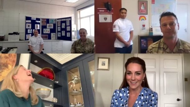 Kate joins Queen & other royals in video to mark International Nurses Day