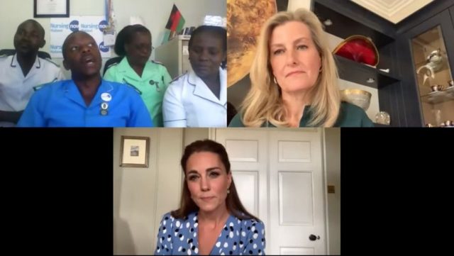 Kate joins Queen & other royals in video to mark International Nurses Day