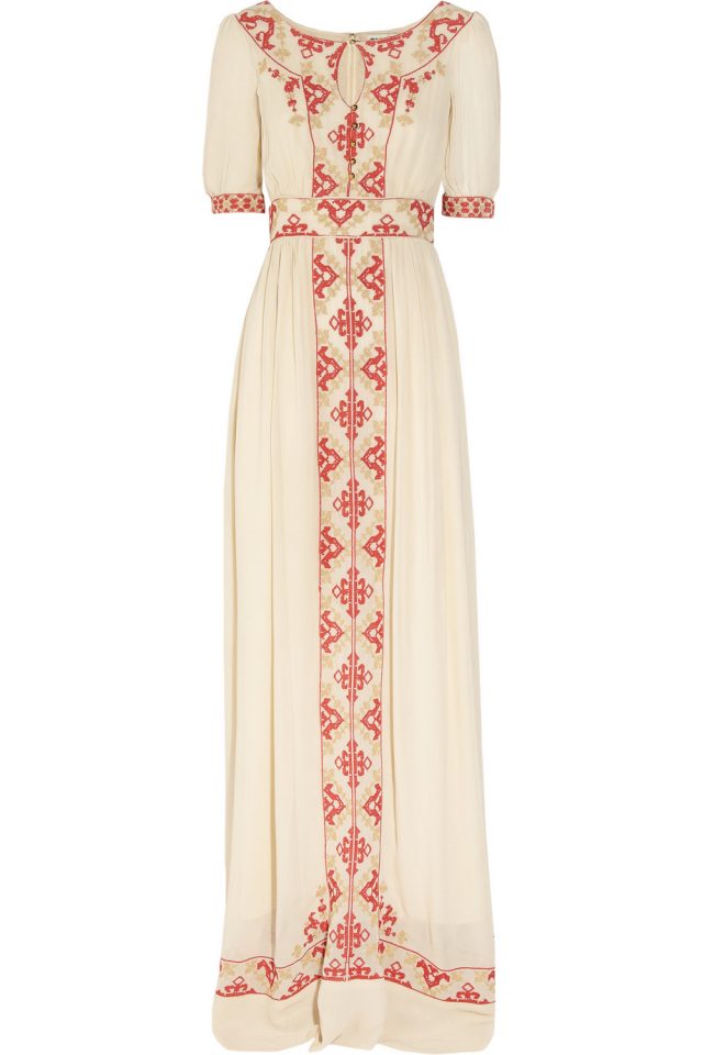 Kate wears Temperley London in Tuvalu