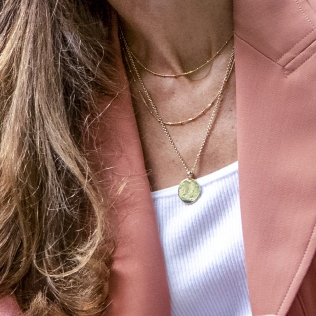 Kate Middleton’s Spells of Love Double Strand Gold Necklace