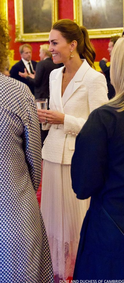 Kate Middleton's Cream Blazer Dress by Self Portrait