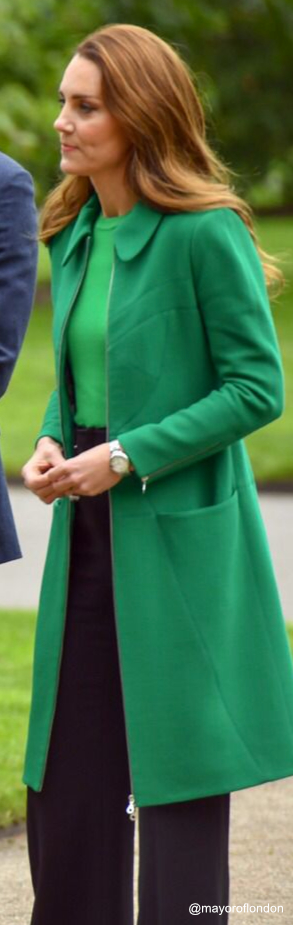 Kate Middleton's Erdem Allie Coat in Green
