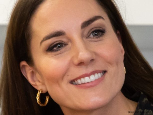 Kate Middleton's ASOS earrings - gold twisted hoops