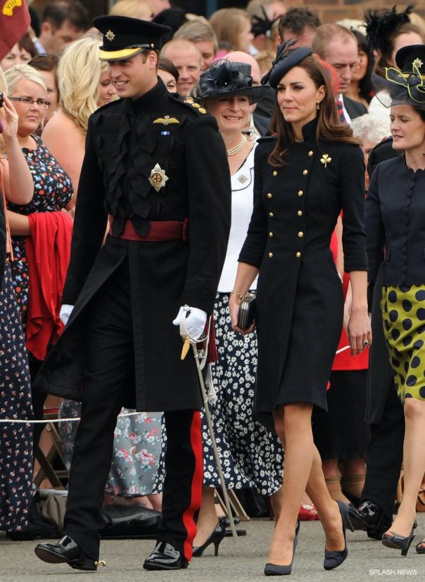 Duchess of Camouflage: Kate Middleton wears military uniform in photos ...