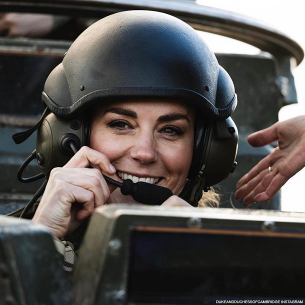 Duchess of Camouflage: Kate Middleton wears military uniform in photos ...