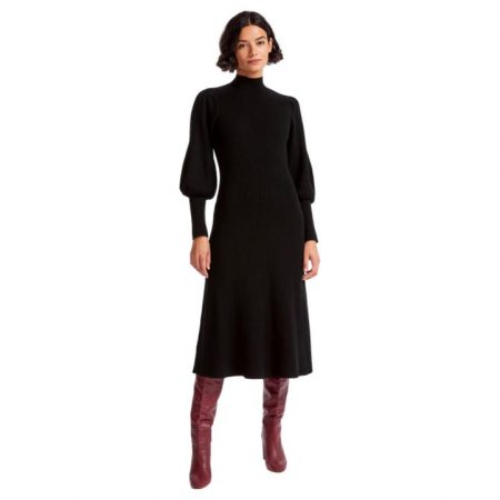 Kate Middleton's Cefinn Eva Blouson Sleeve Fit and Flare Merino Knit ...