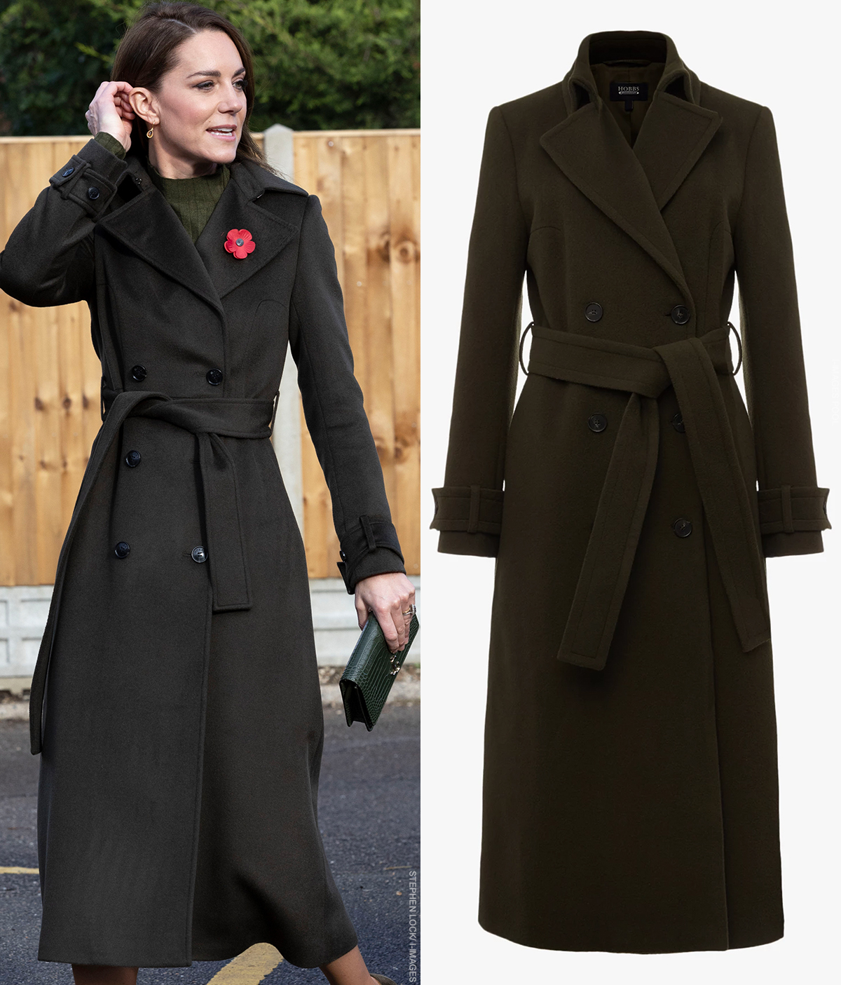 Kate Middleton Wears Olive Green Outfit For Children's Centre Visit
