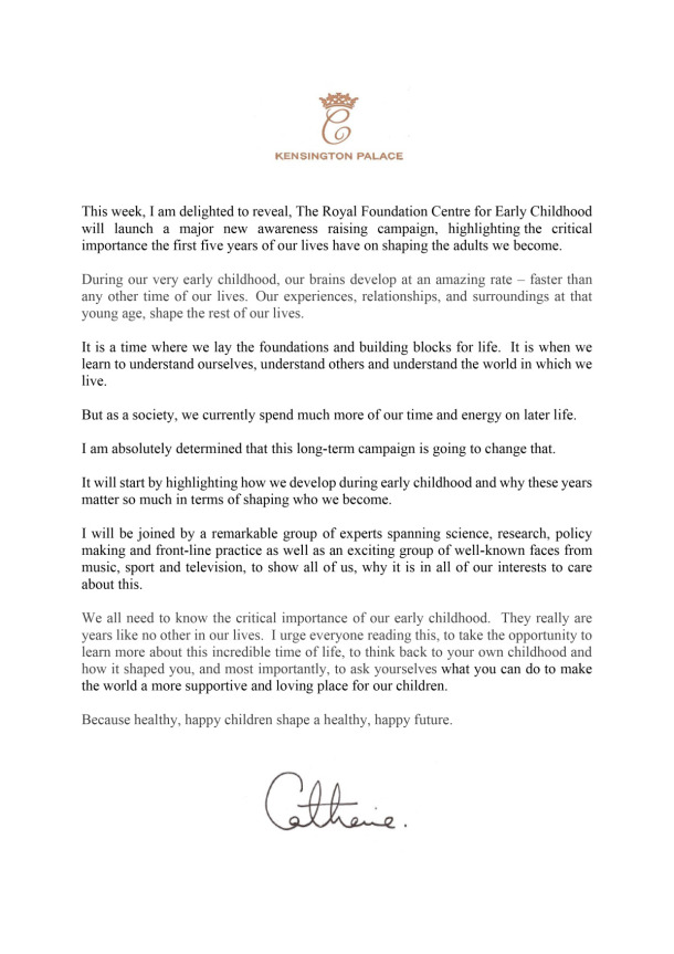 Kate Middleton wears bold green pussybow blouse in new 'Shaping Us ...