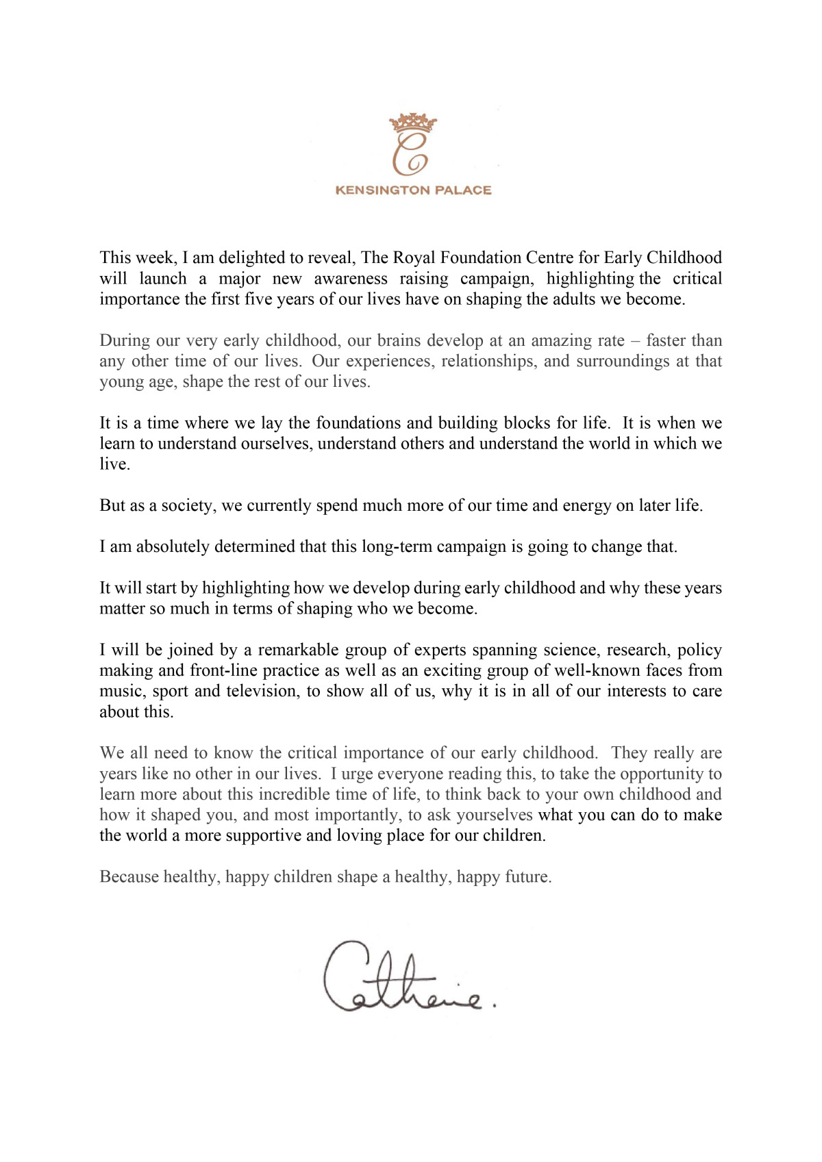 Kate Middleton wears bold green pussybow blouse in new 'Shaping Us ...