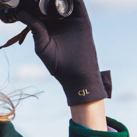 Kate Middleton's Cornelia James Imogen Bow Gloves in Black