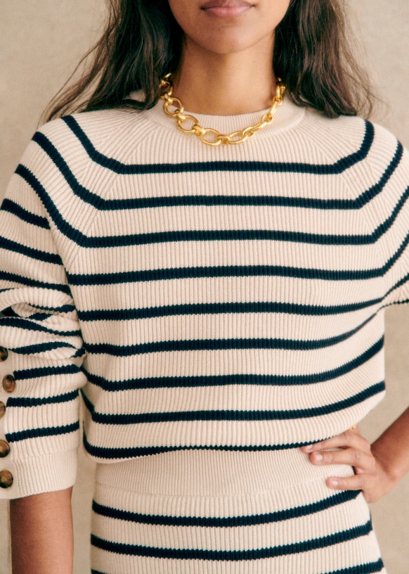 Kate Middleton's Sézane Sami Jumper in Natural