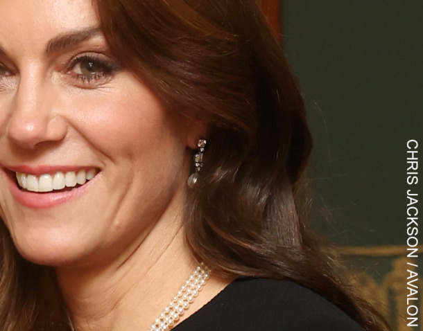 Kate Middleton in pearls for the 2023 Festival of Remembrance