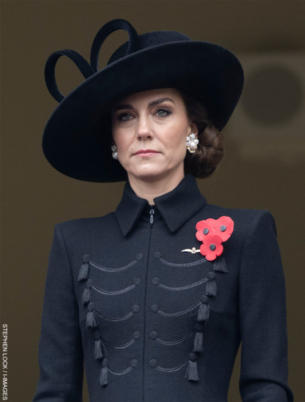 Kate Middleton on Remembrance Day 2023 - Full outfit overview
