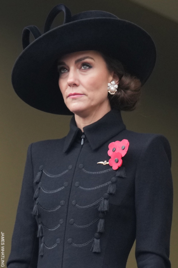 Kate Middleton on Remembrance Day 2023 - Full outfit overview