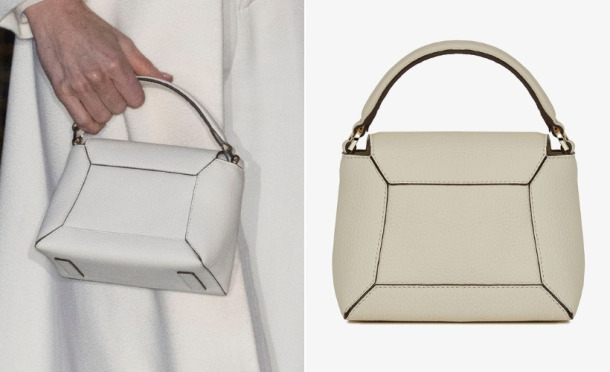 Kate Middleton's Strathberry Mosaic Nano Bag in Vanilla