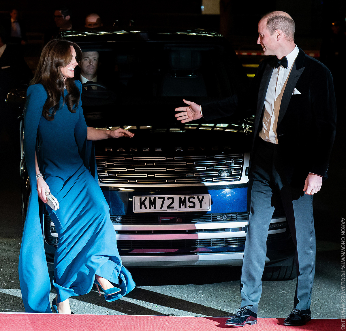 Kate Middleton's Show-Stopping Poseidon Blue Gown Stole the Show at the ...