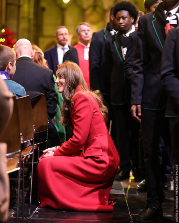 Kate Middleton's 'Together At Christmas' Carol Service Outfit