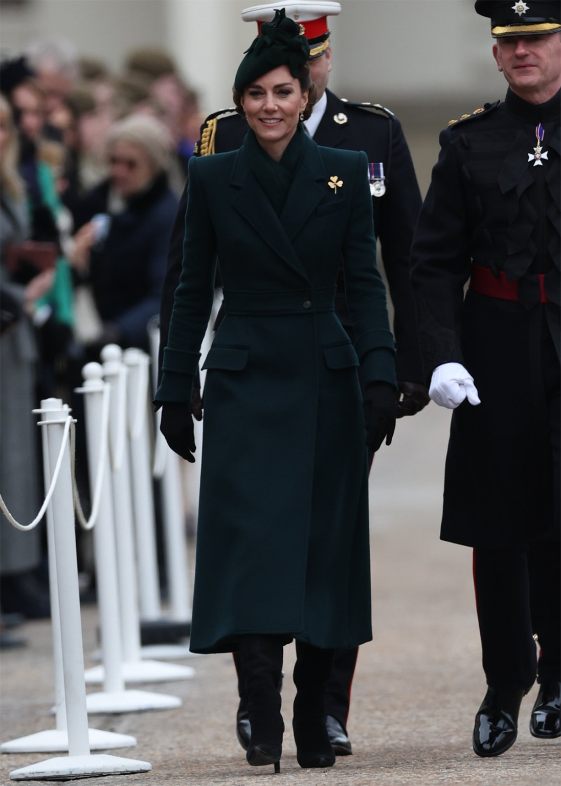 GET THE LOOK: Kate’s Middleton’s Military Coat from the Irish Guard’s ...