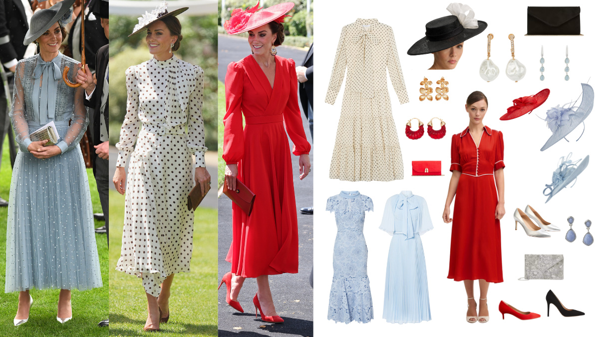 Race Day Outfits Inspired By The Princess of Wales