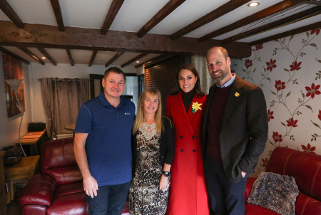 Kate Middleton visits to Ponypridd, Wales ahead of St David's Day
