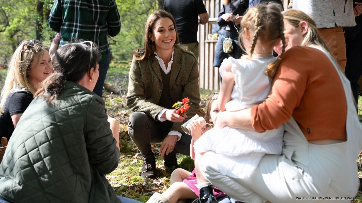 Kate Middleton Wears Practical Cargo Pants and Combat Boots For Day Two ...