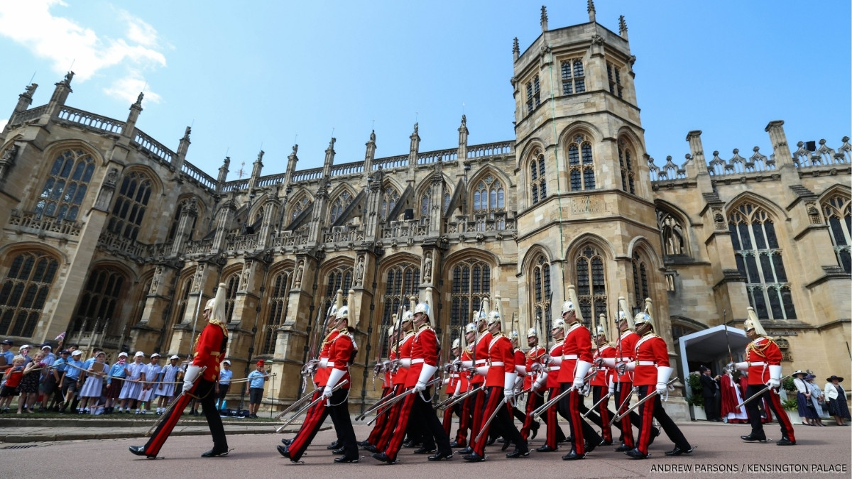 Kate Middleton Looks Breezy In White Blazer Dress For Garter Day 2025