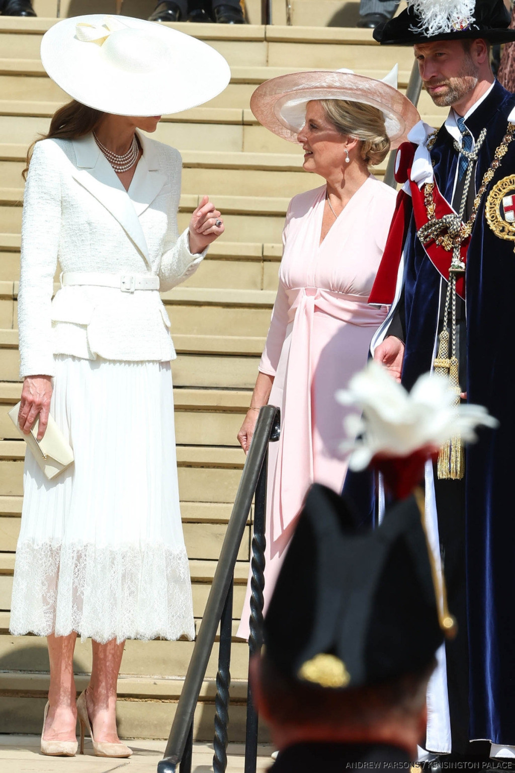 Kate Middleton Looks Breezy In White Blazer Dress For Garter Day 2025
