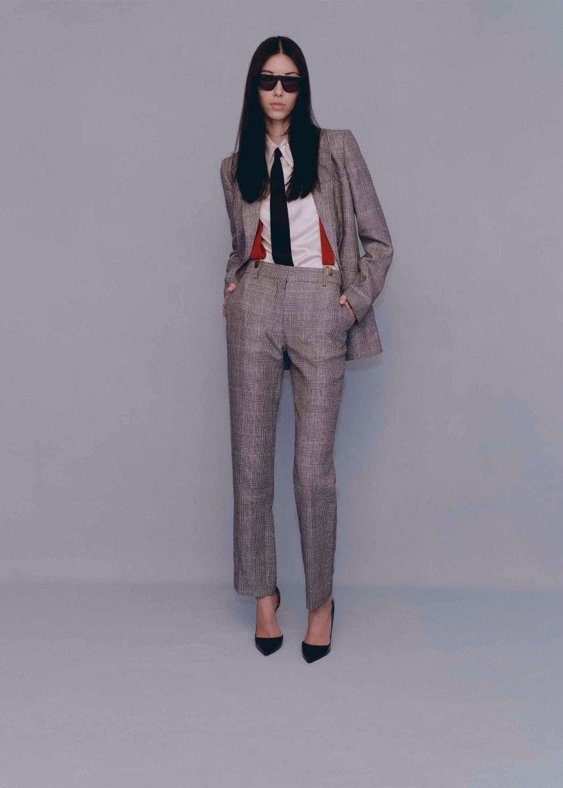 Kate Middleton's Bella Freud 'Earl' Suit Jacket in grey Prince of Wales ...