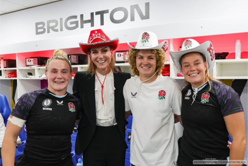 Kate Middleton Wears a Cowboy Hat in New Photograph Supporting England ...