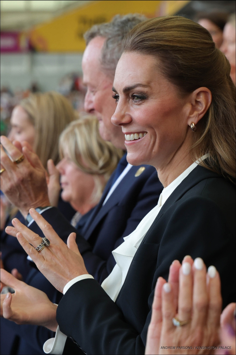 Kate Middleton Looks Polished As She Supports England at Women's Rugby World Cup