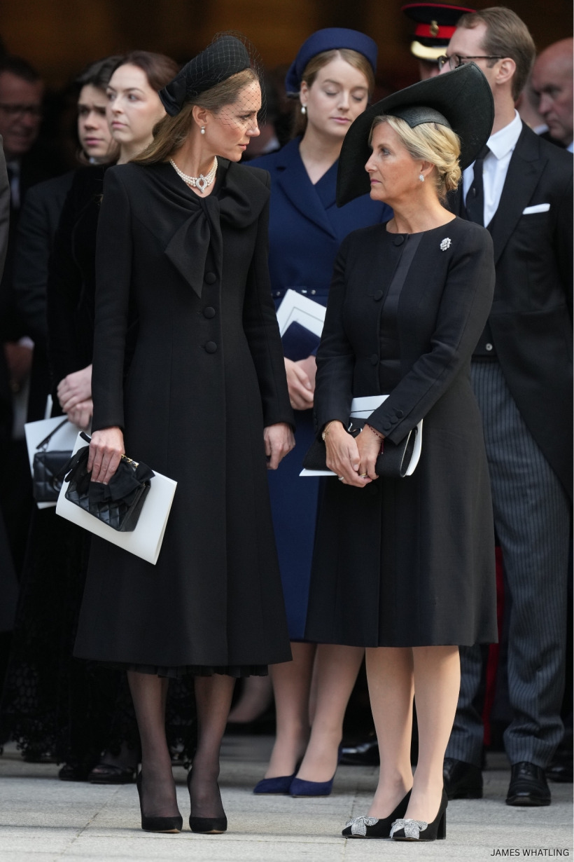 The Princess of Wales Pays Her Respects at the Duchess of Kent’s Funeral