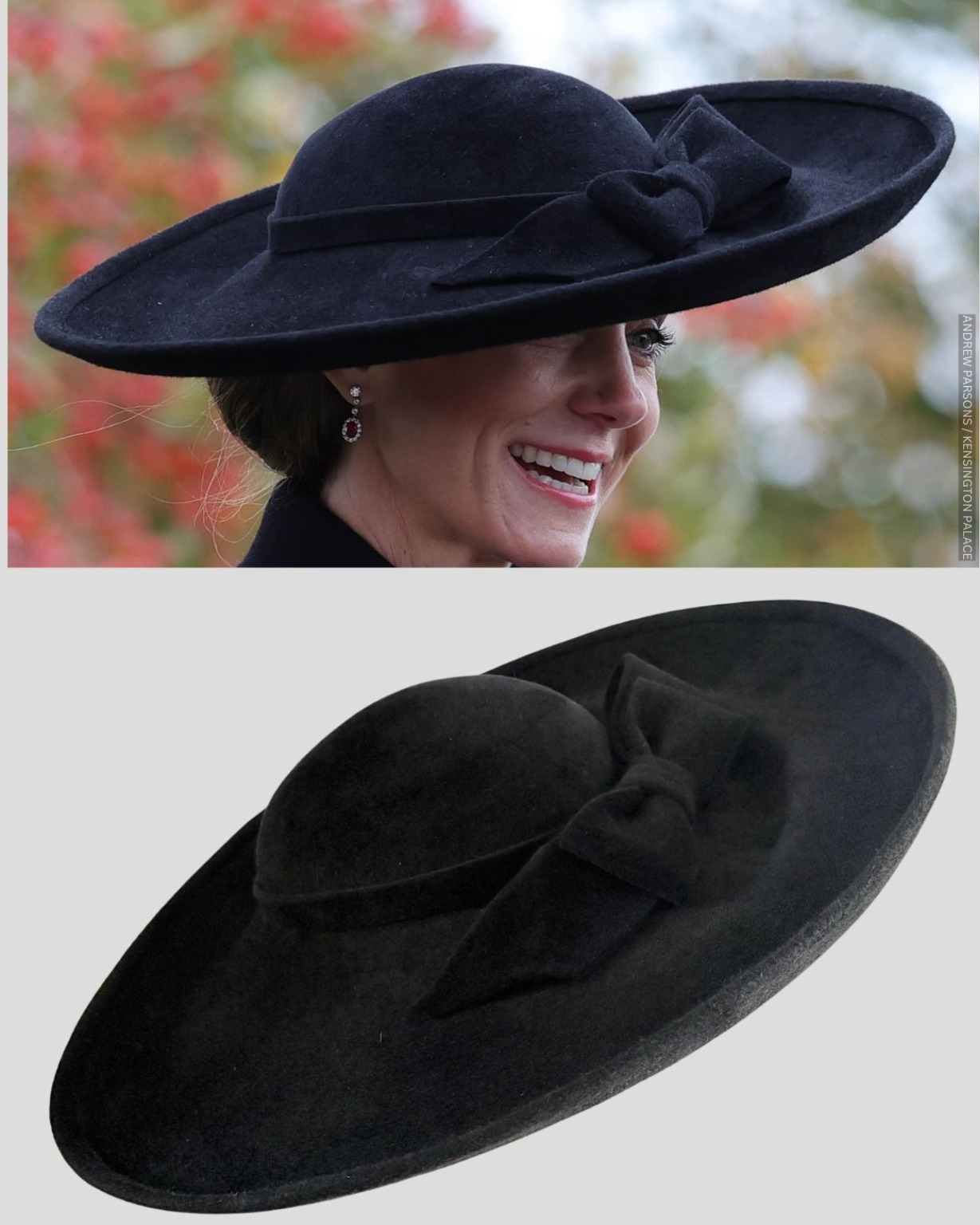 Every Detail of Kate Middleton’s Elegant Black Look for the Remembrance ...