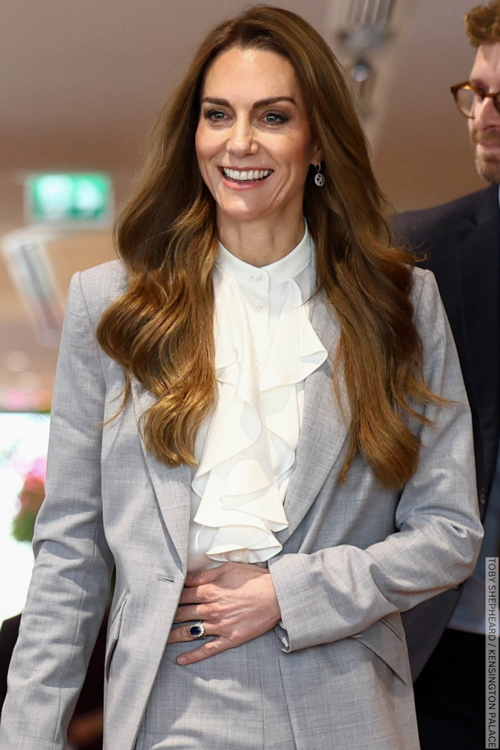 The Princess of Wales wears grey suit to The Future Workforce Summit