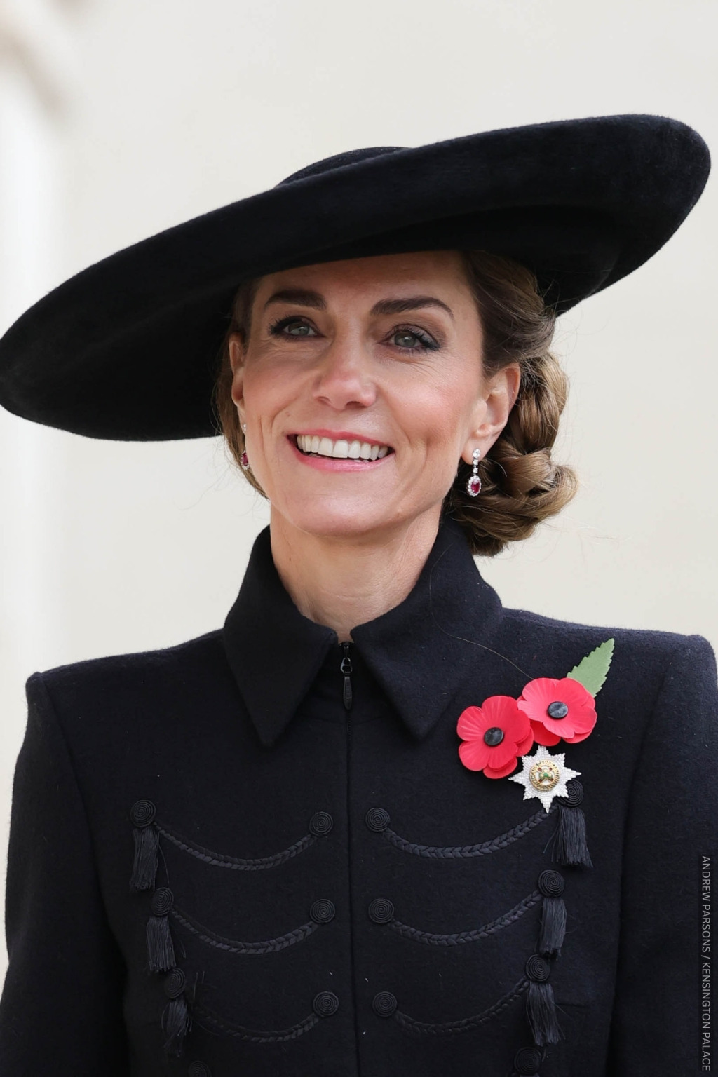 Every Detail of Kate Middleton’s Elegant Black Look for the Remembrance ...