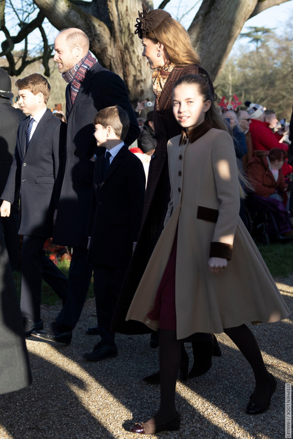 Kate Middleton Brings Back a Familiar Checked Coat for Sandringham ...
