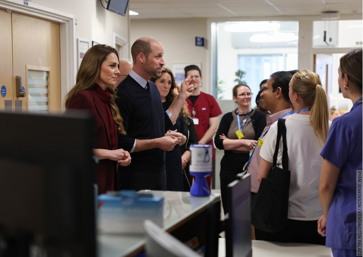 Kate Middleton Delights NHS Staff With a Surprise Visit—& Repeats Her ...