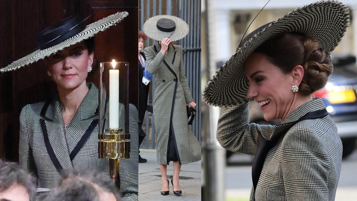 Kate Middleton Stuns in Statement Coat as Church of England Installs ...