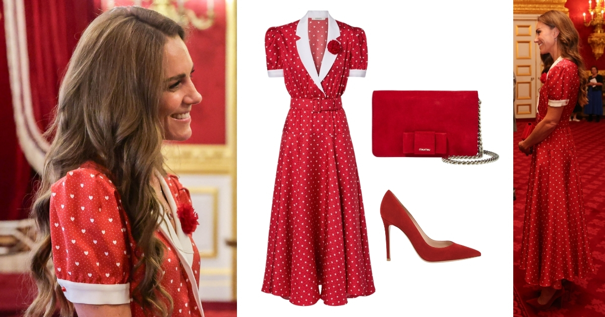 Kate Middleton Debuts Bold New Designer Look at Cancer Reception